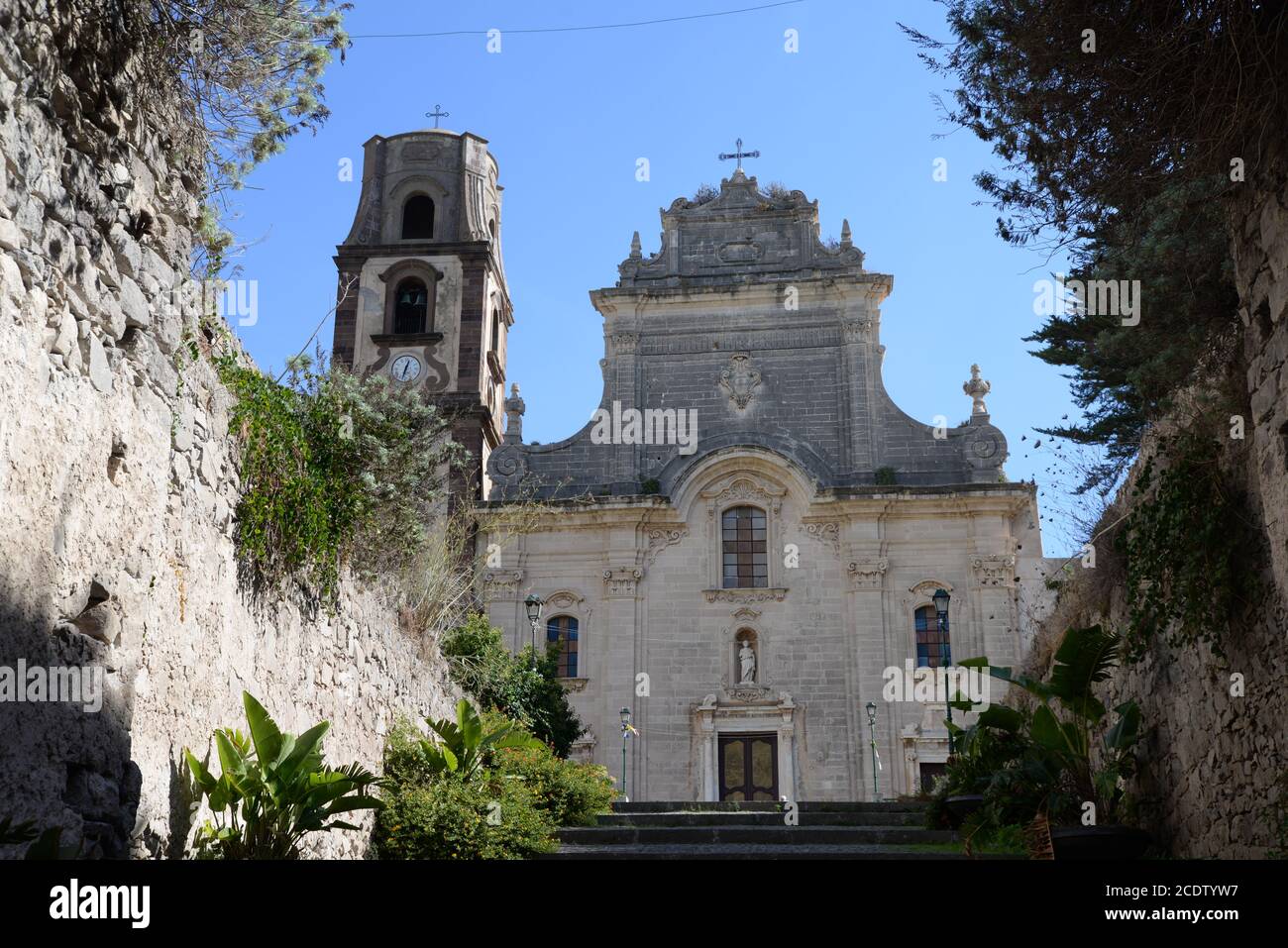 Church of San Bartolomeo in Lipari Stock Photo - Alamy