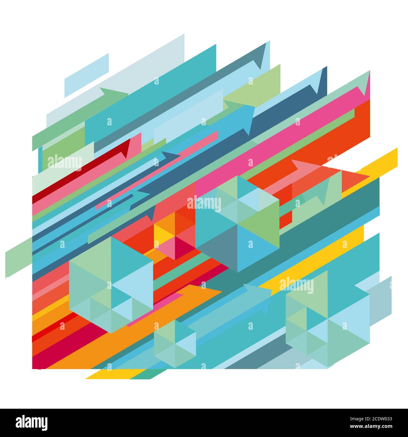 Dynamic pattern, abstract illustration Stock Photo - Alamy