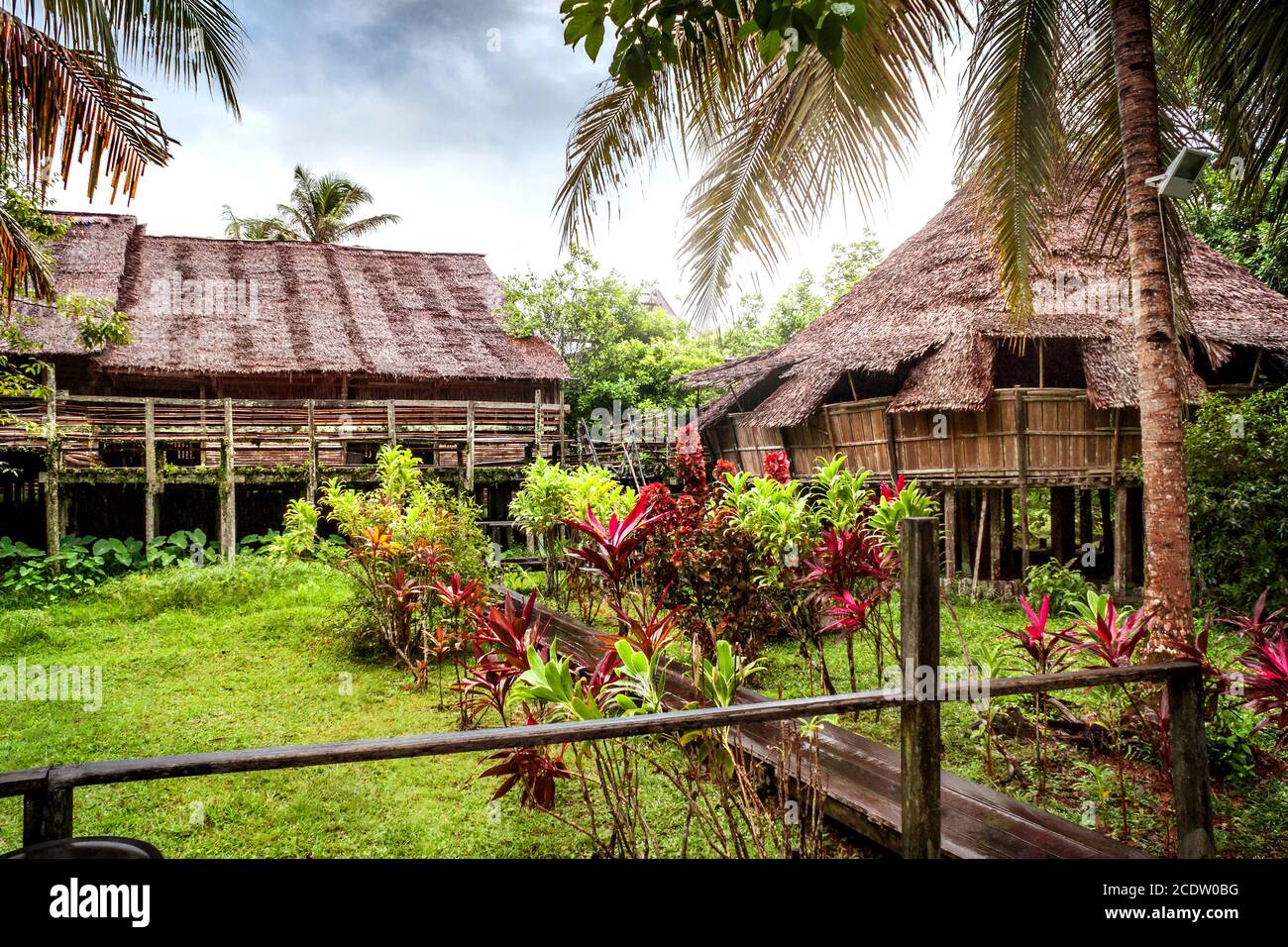 Malaysia sarawak cultural village bidayuh hi-res stock photography and ...