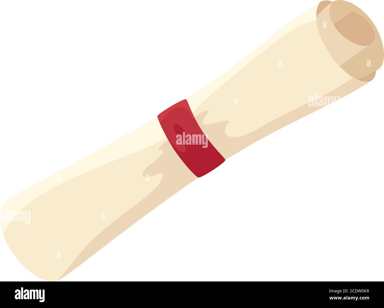 Isolated roll white paper vector design Stock Vector Image & Art - Alamy