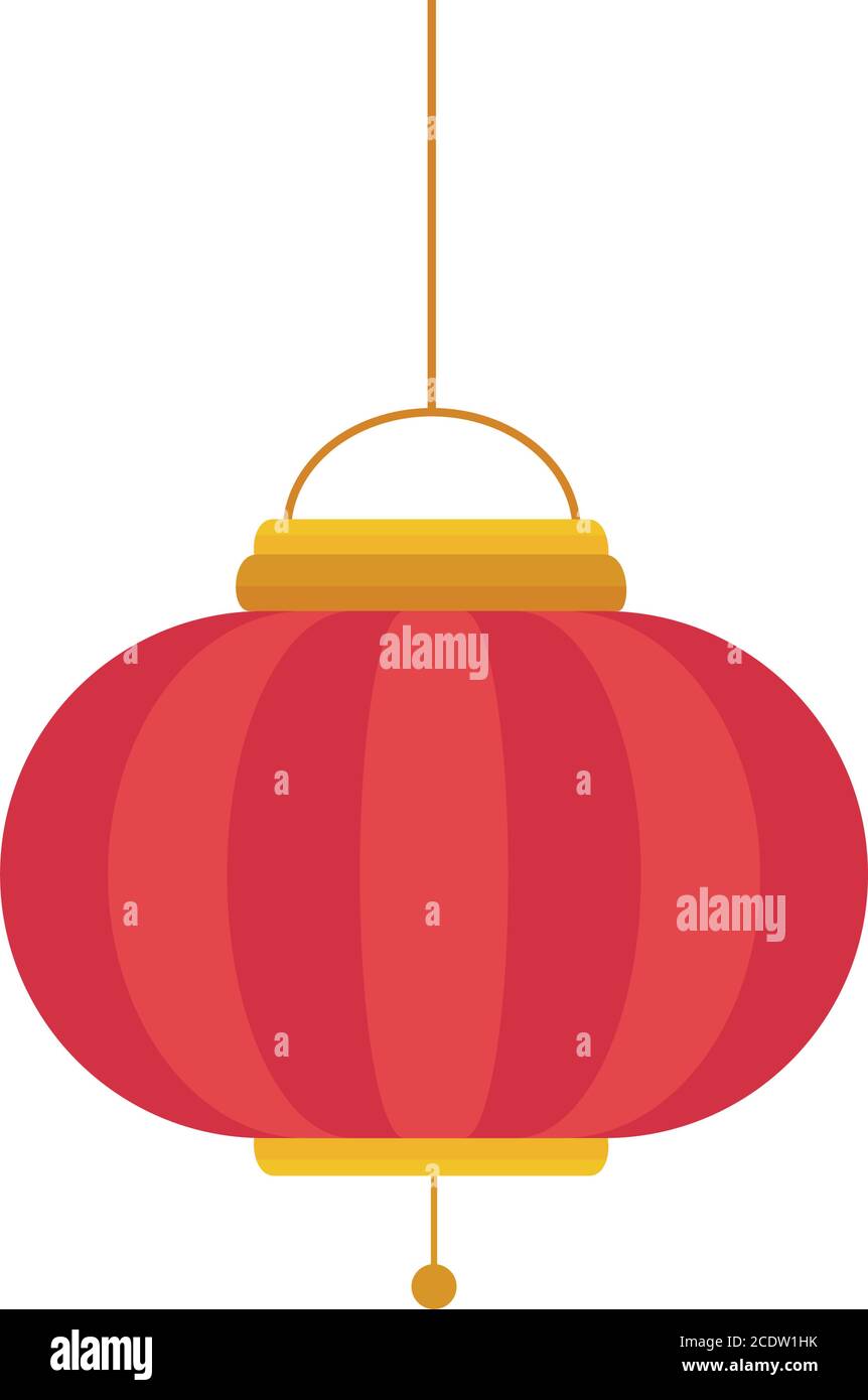 Isolated chinese red lantern vector design Stock Vector Image & Art - Alamy