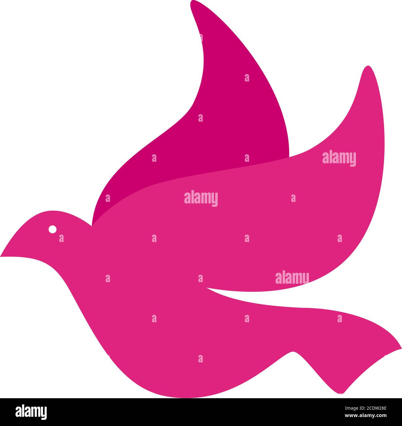 Pink dove Stock Vector Images - Alamy