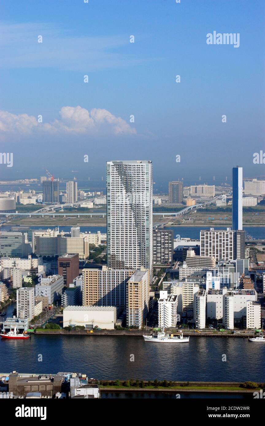 Tokyo towers mid tower hi-res stock photography and images - Alamy
