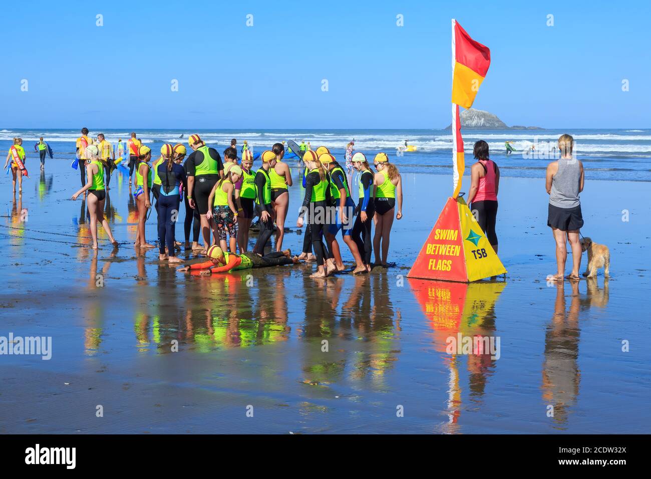 Lifeguard training sea hi-res stock photography and images - Alamy