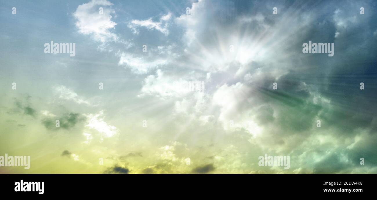 sky, ray, sun, dramatic Stock Photo - Alamy