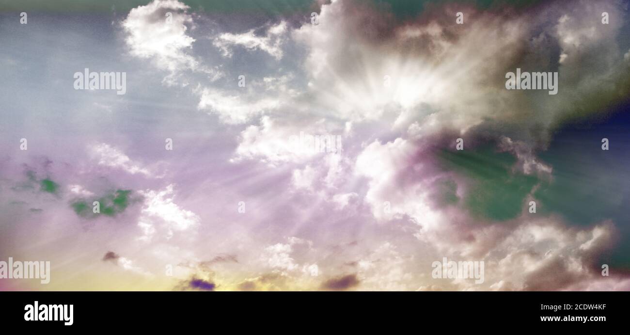 sky, ray, sun, dramatic Stock Photo - Alamy