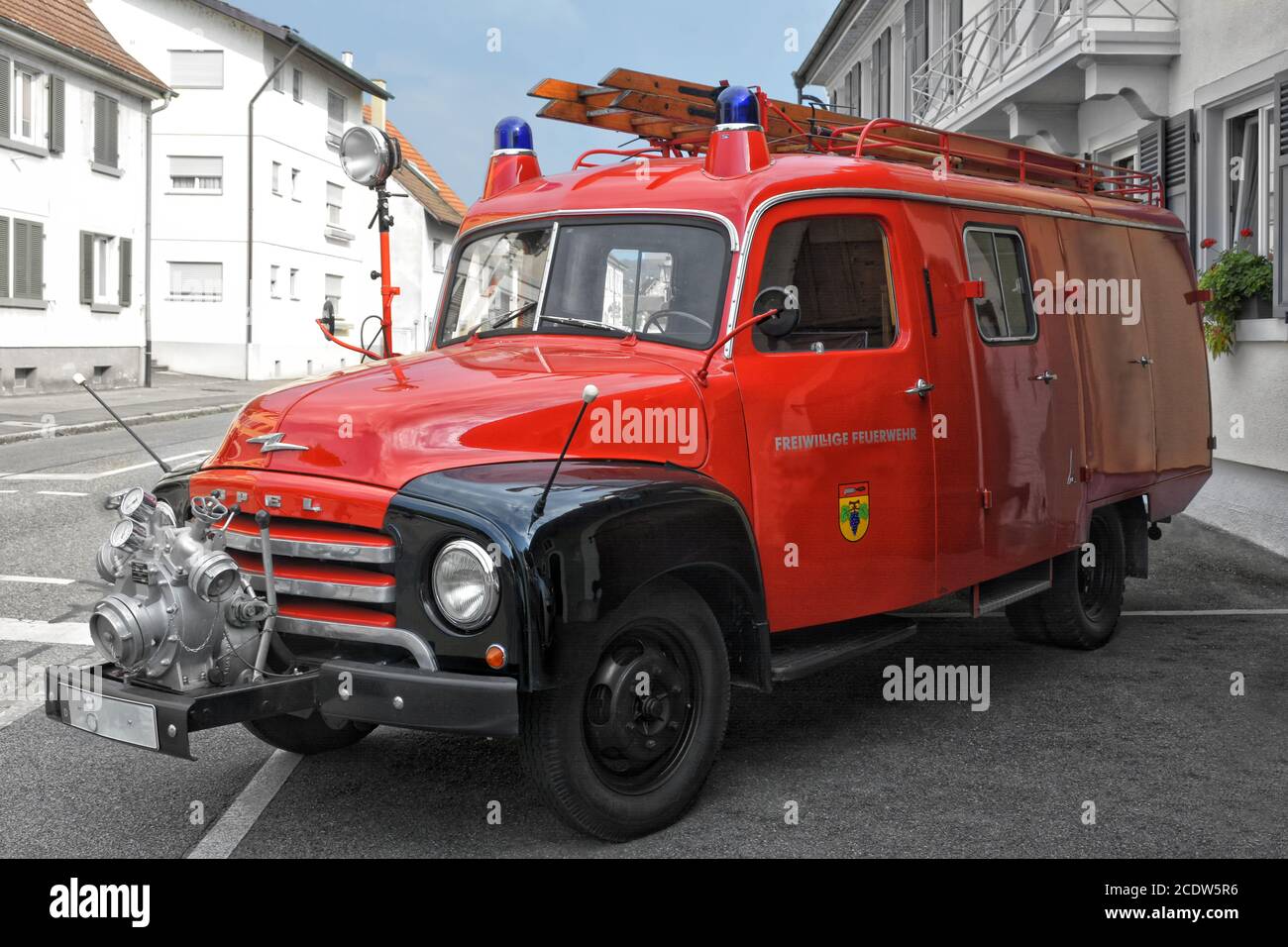 historical fire truck Stock Photo - Alamy
