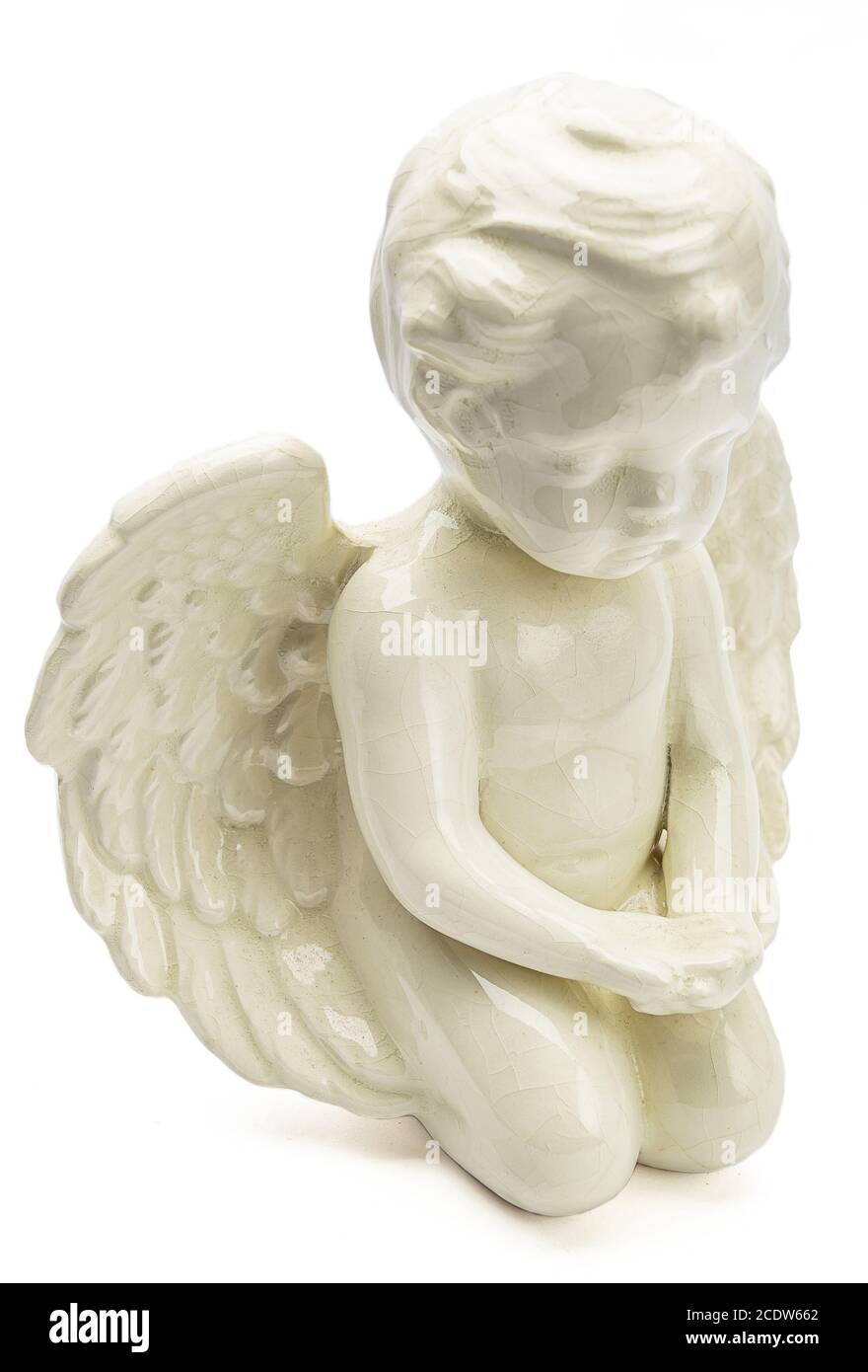 White baby angel Stock Photo - Alamy