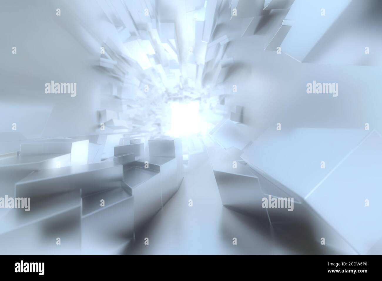 Silver futuristic building hi-res stock photography and images - Alamy