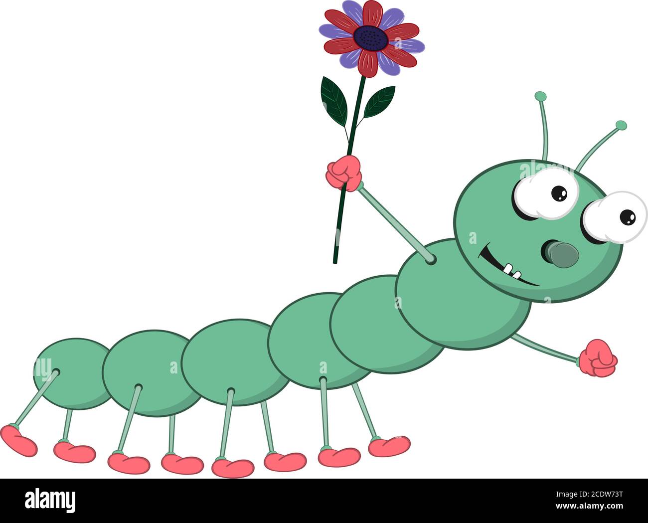 Drawn by hand. Moving parts can be moved and combined as desired Stock ...