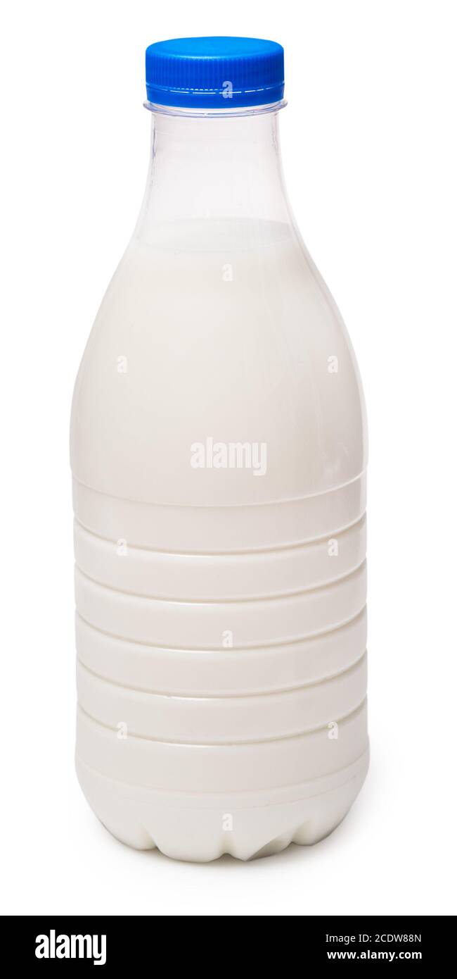Bottle with milk Stock Photo - Alamy
