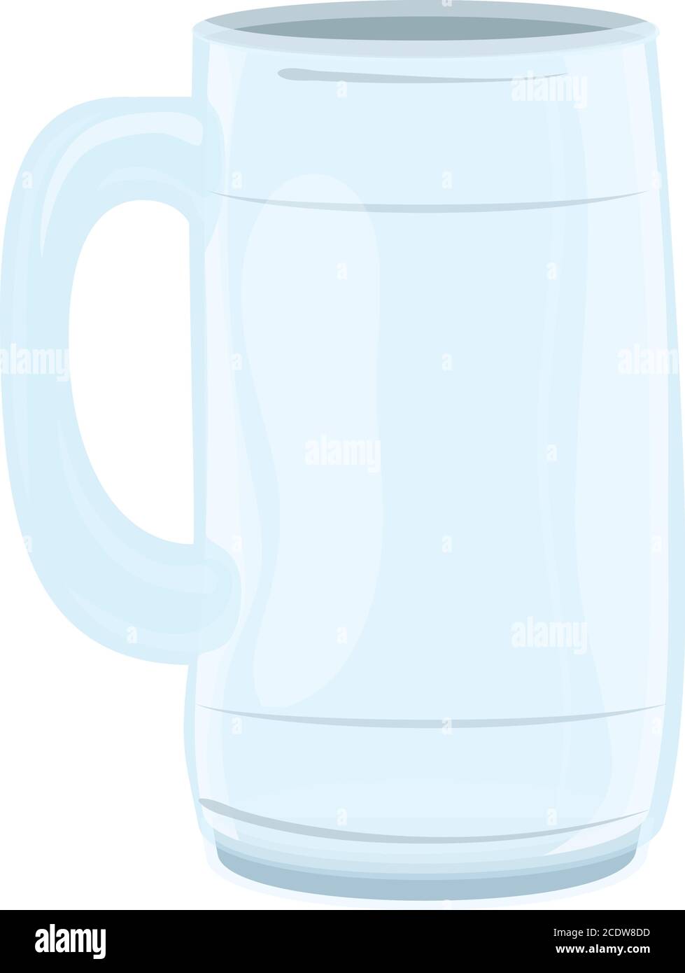 Empty shiny glass jar Stock Vector Images - Alamy