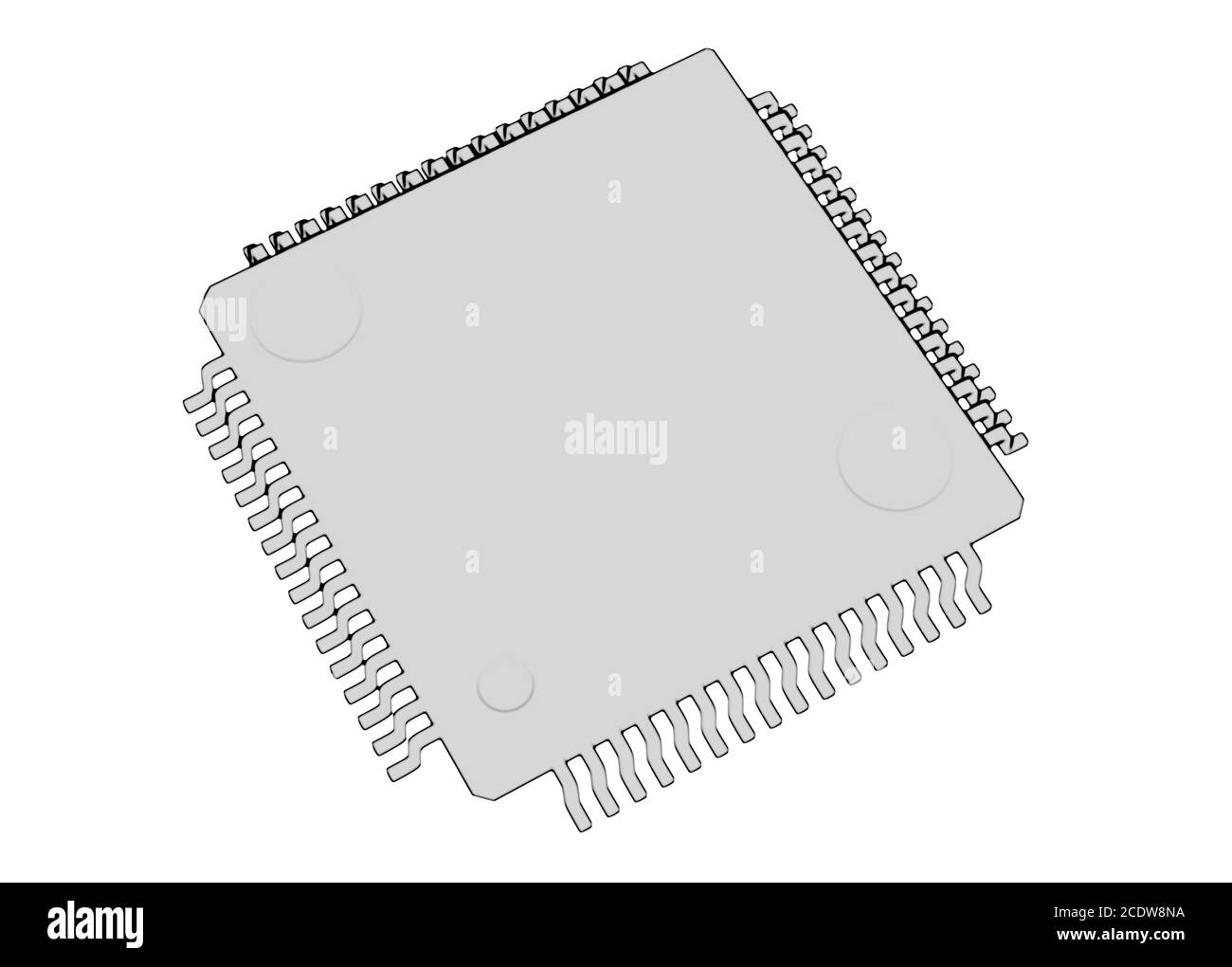 Semiconductor package Black and White Stock Photos & Images - Alamy