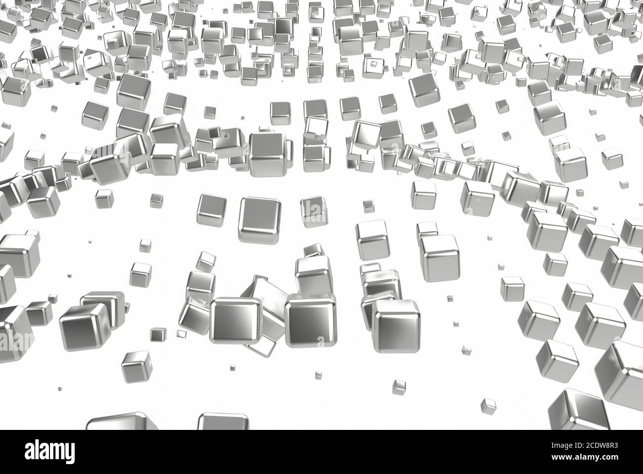 Silver blocks hi-res stock photography and images - Alamy