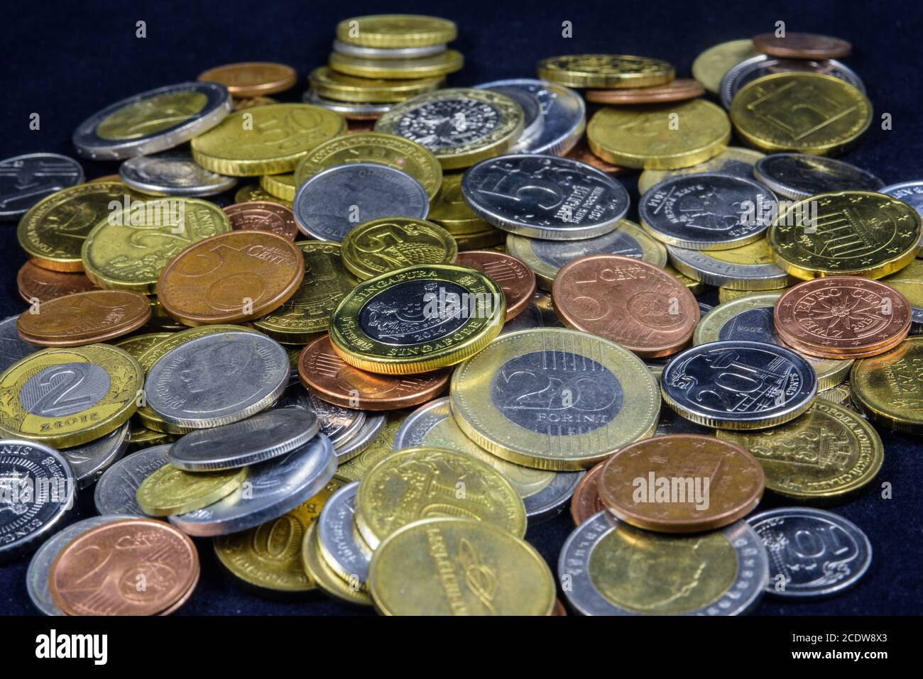 Euro coins different countries hi-res stock photography and images - Alamy