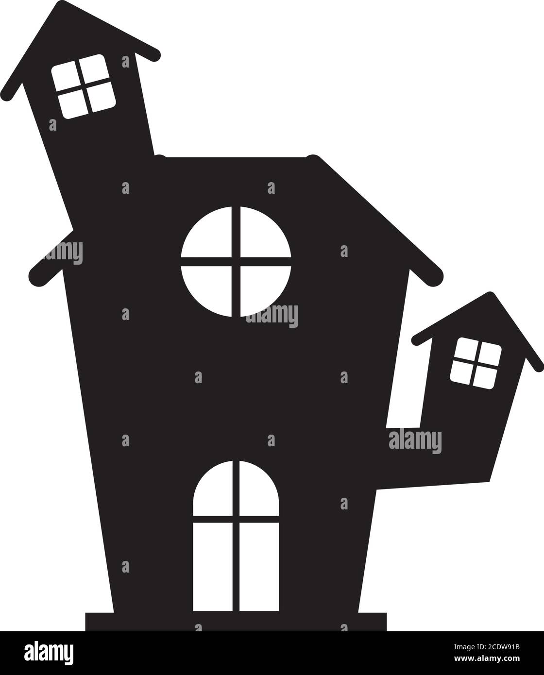 House silhouette design, Home real estate building residential ...