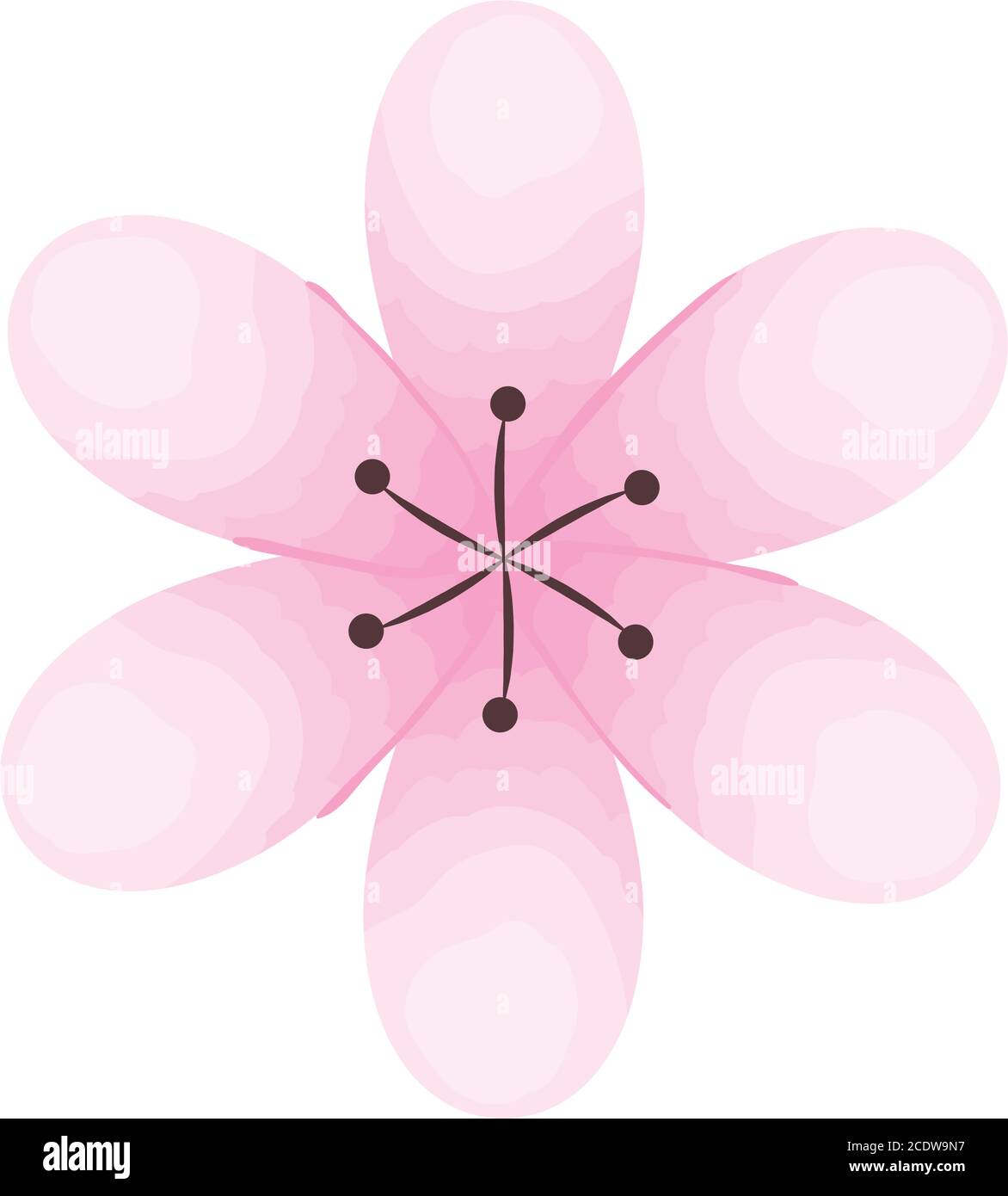 pink flower icon vector design Stock Vector Image & Art - Alamy