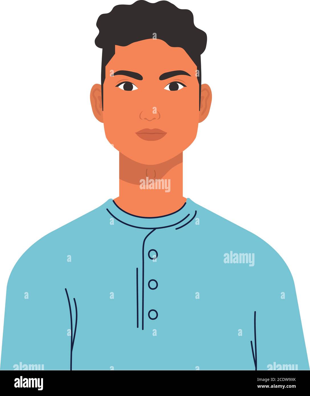 Isolated man cartoon vector design Stock Vector Image & Art - Alamy