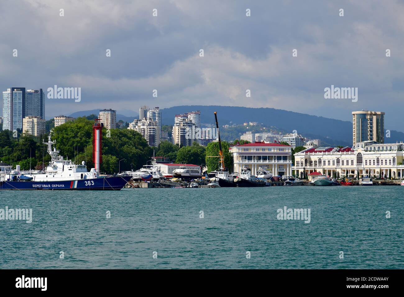 Sochi sea port hi-res stock photography and images - Alamy