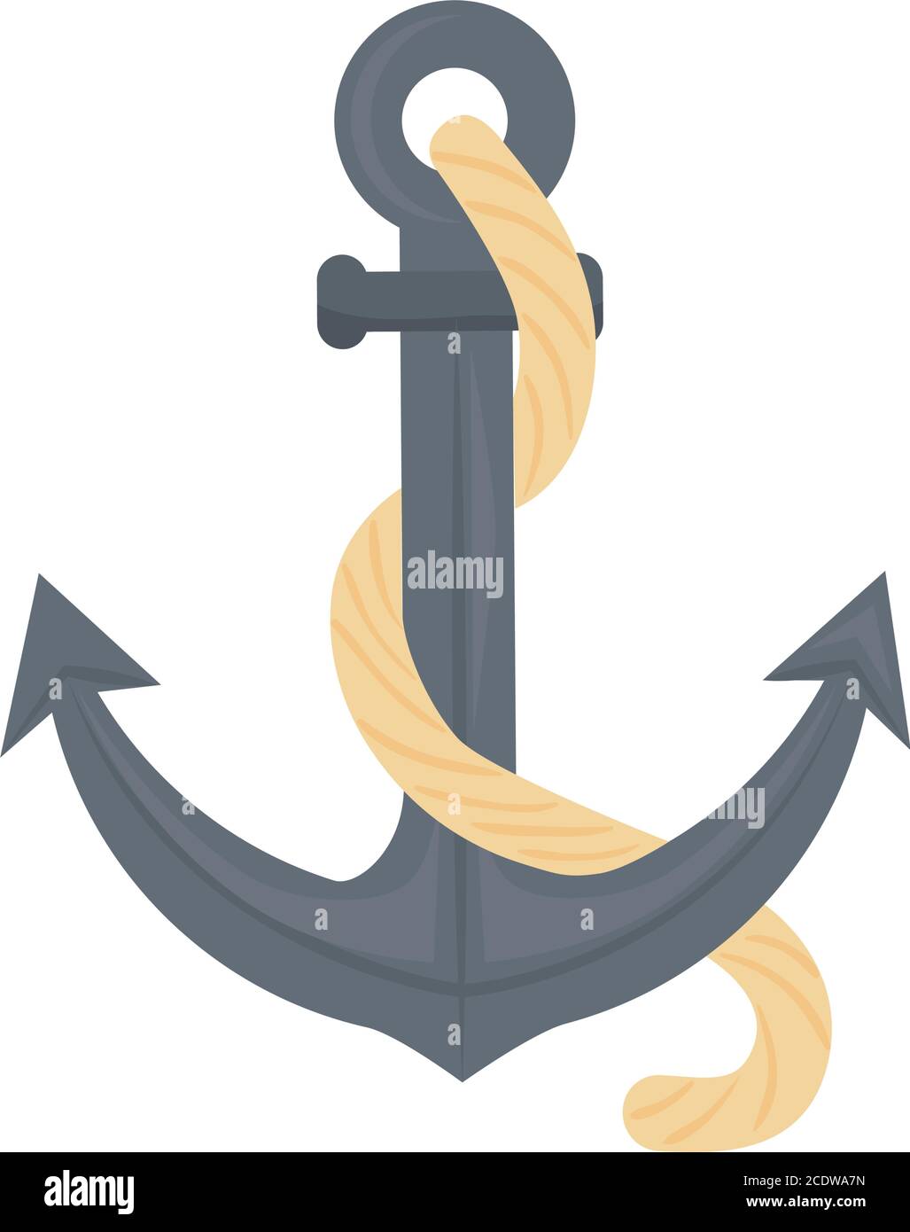 Anchor under water Cut Out Stock Images & Pictures - Alamy