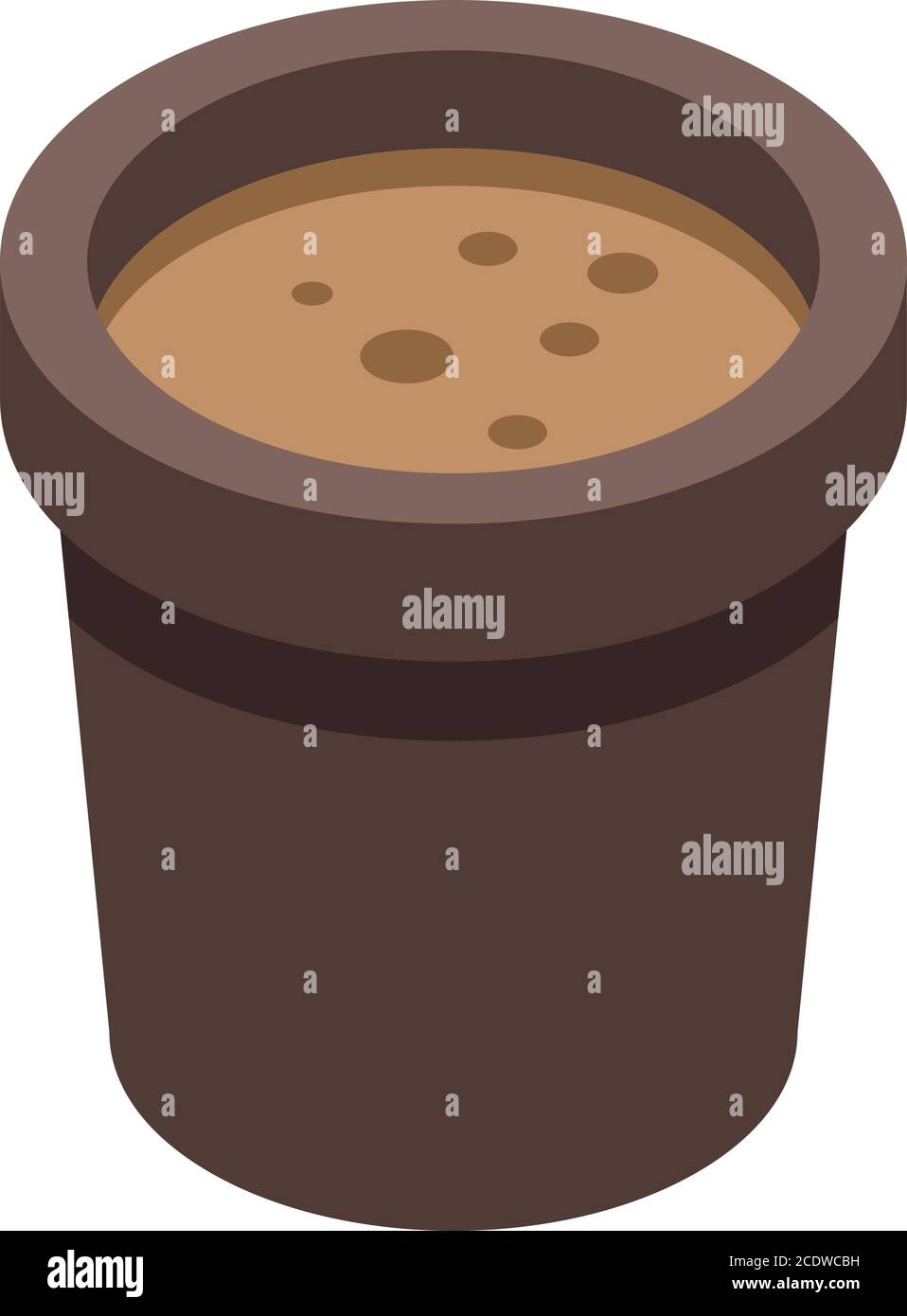 Fertilizer plant pot icon, isometric style Stock Vector Image & Art - Alamy