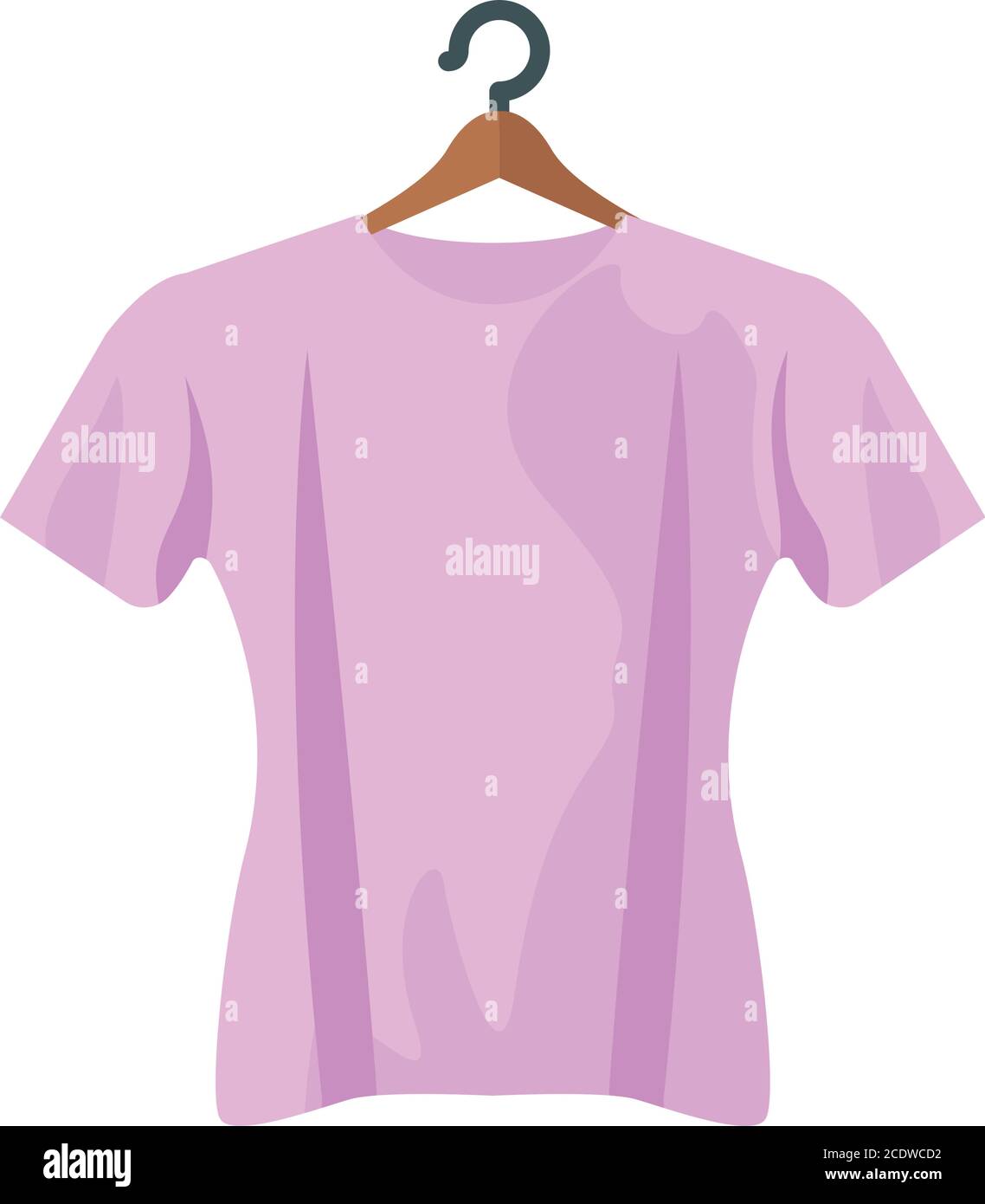 pink tshirt design, Cloth fashion style wear and store theme Vector ...