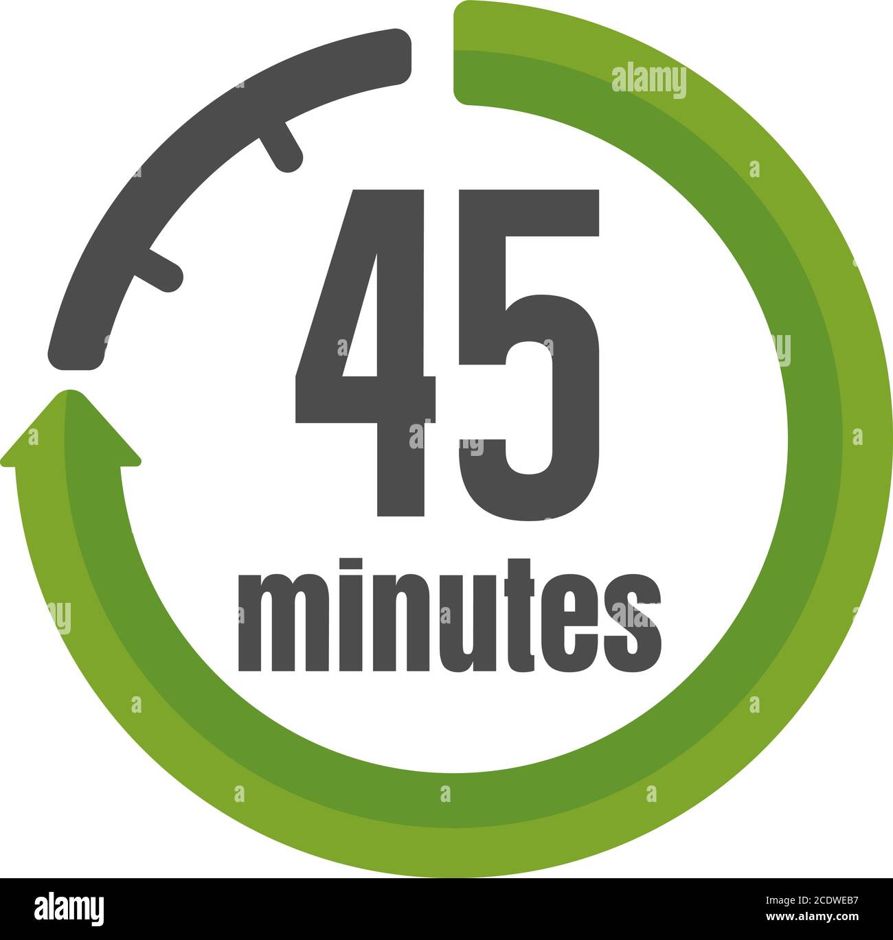 Number 45 sign Stock Vector Images - Alamy