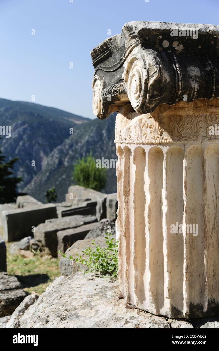 Delphi ruins hi-res stock photography and images - Alamy