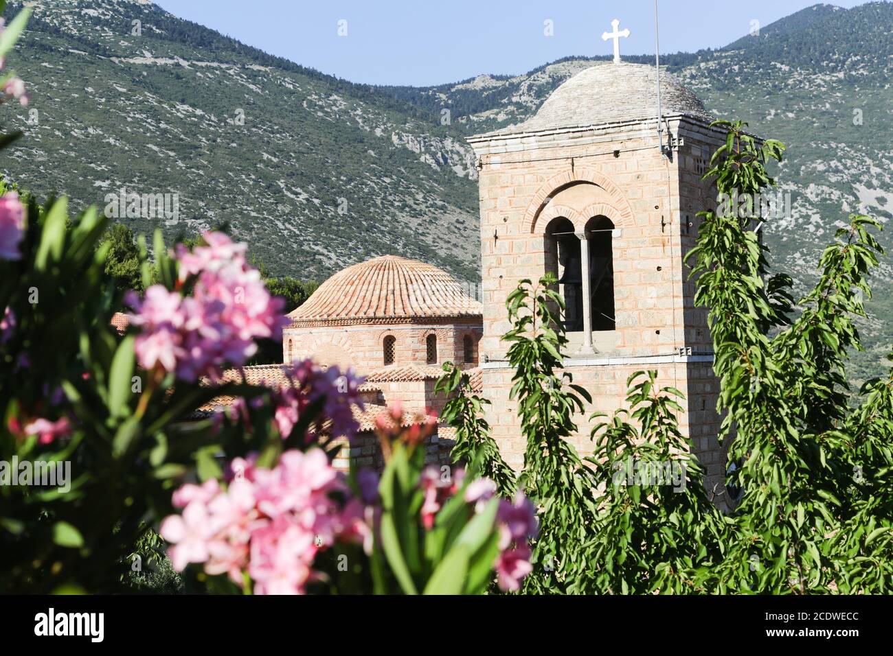 Hosios Loukas monastery Stock Photo - Alamy