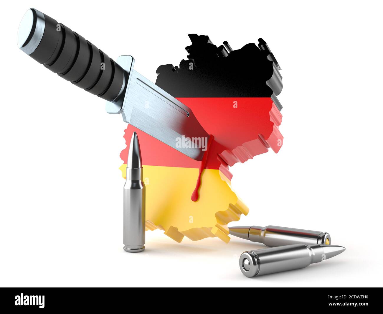 German knife Cut Out Stock Images & Pictures - Alamy