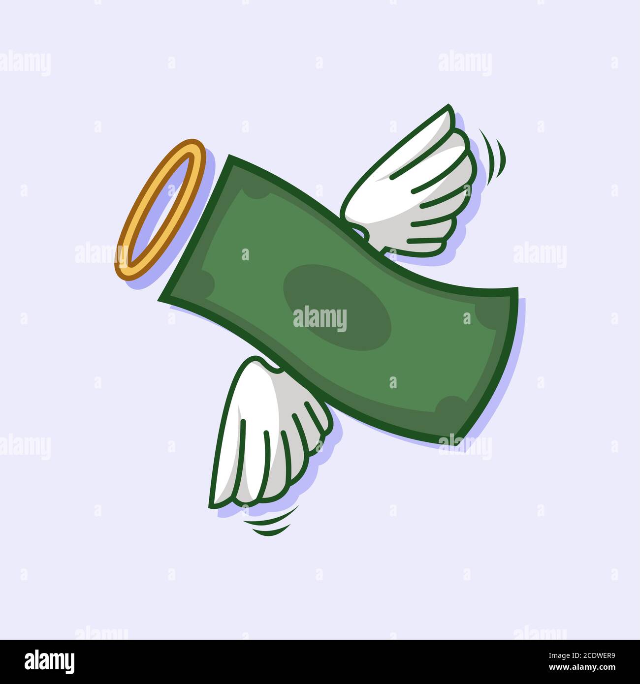 Businessman flying with wings Stock Vector Images - Alamy