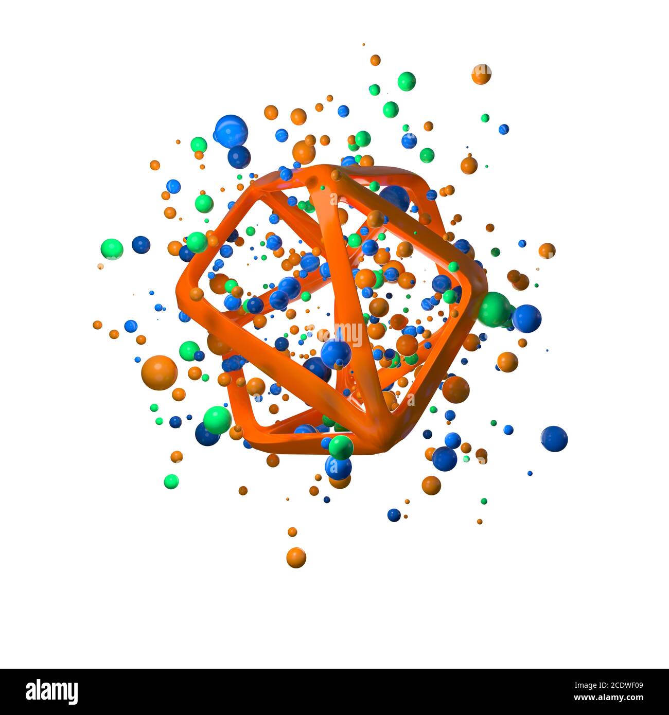 White spherical shapes hi-res stock photography and images - Alamy