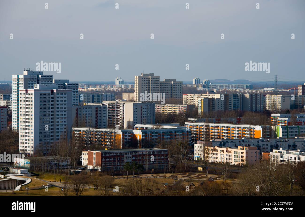 cityscape of berlin marzahn Stock Photo - Alamy