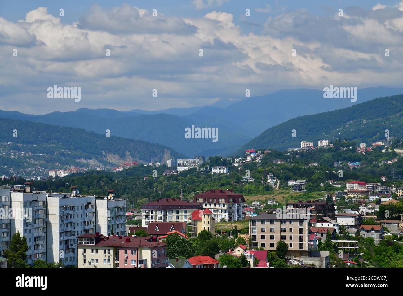 Sochi city aerial hi-res stock photography and images - Alamy