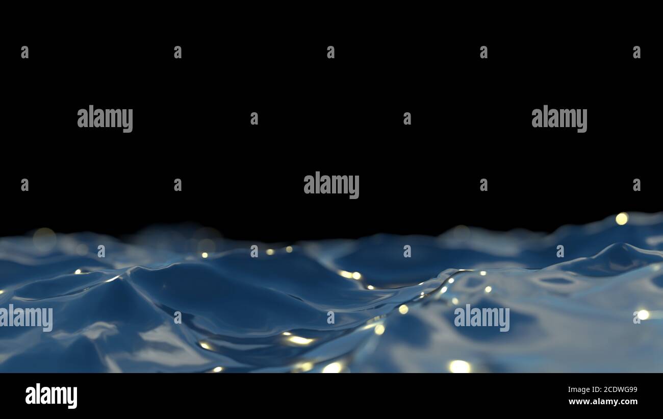 Night water surface hi-res stock photography and images - Alamy