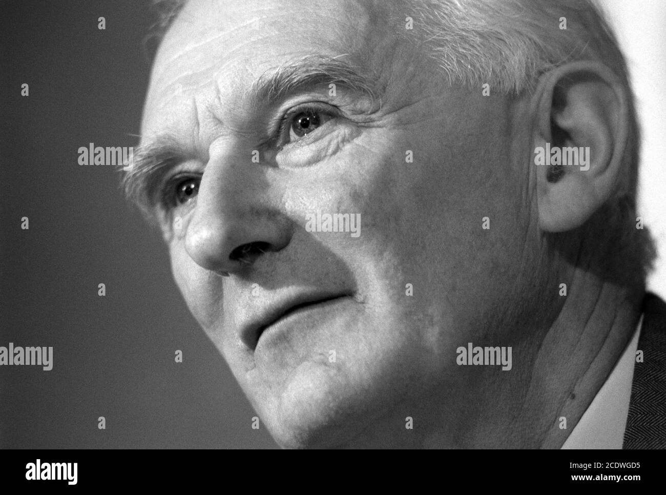 Sir Ron Dearing National Curriculum Council press conference at Schools ...