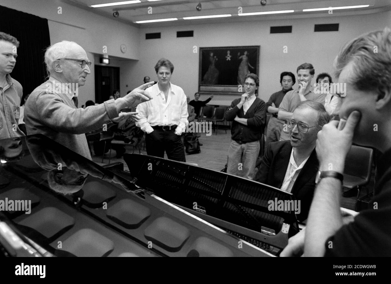 Ilya Musin, Russian Conductor, gives a masterclass at the Royal Academy ...