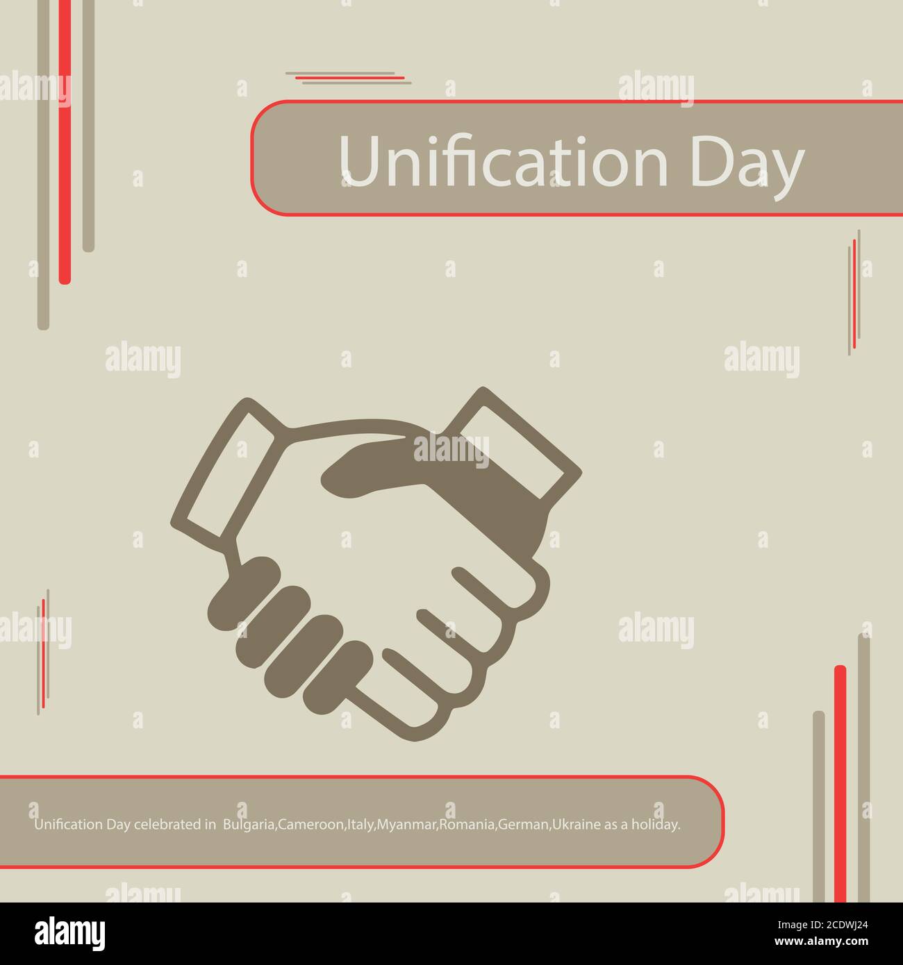 Symbol of the german unification Stock Vector Images - Alamy