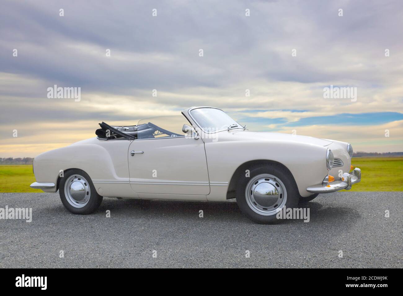 Beautiful German classic car convertible Stock Photo - Alamy