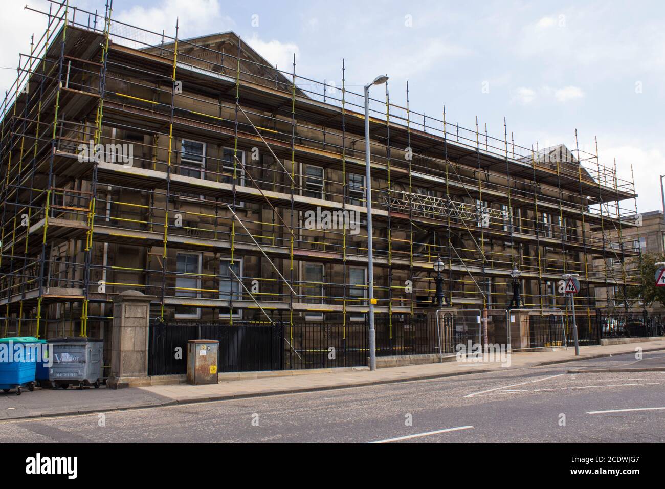 Historical Category B Listed Building Under Reconstruction Used by NHS ...