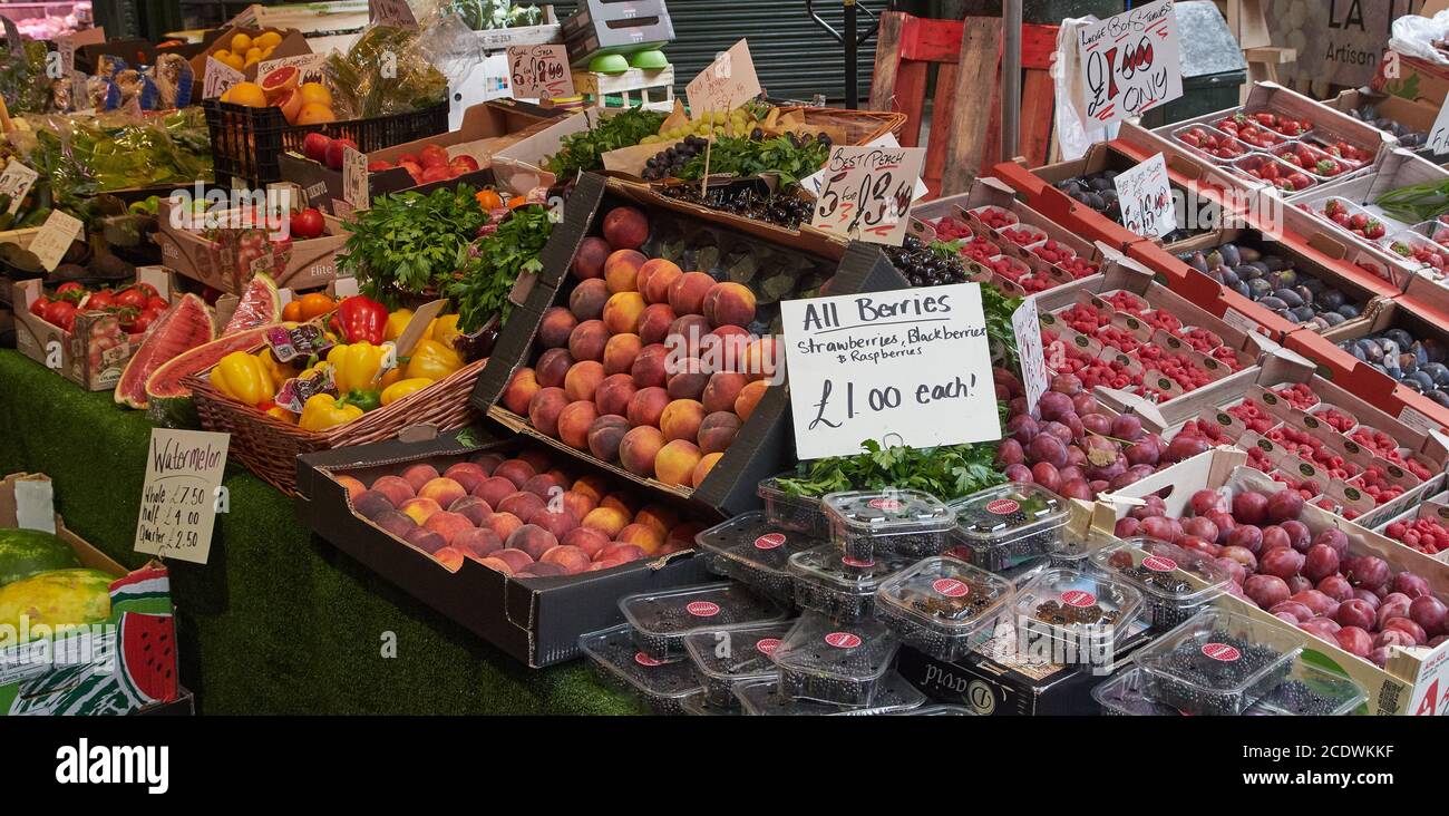 Borough Market, London, UK Stock Photo - Alamy