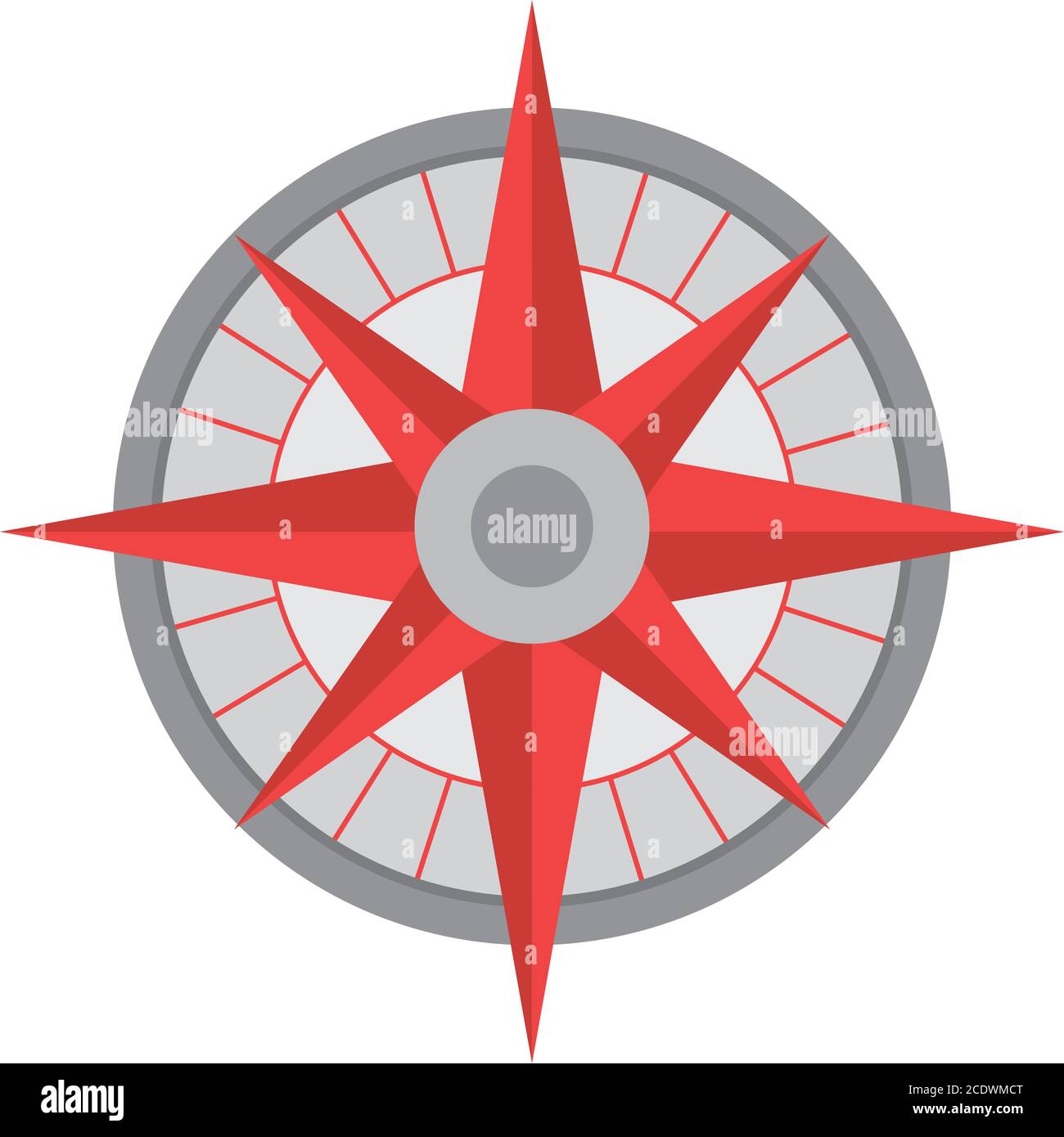 ribbon compass instrument vector design Stock Vector Image & Art - Alamy