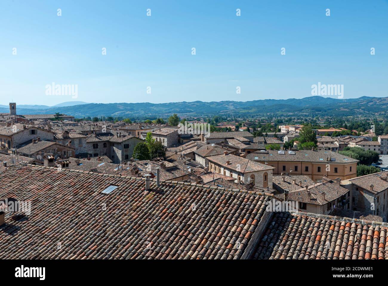 Panoramic view gubbio umbria hi-res stock photography and images - Alamy