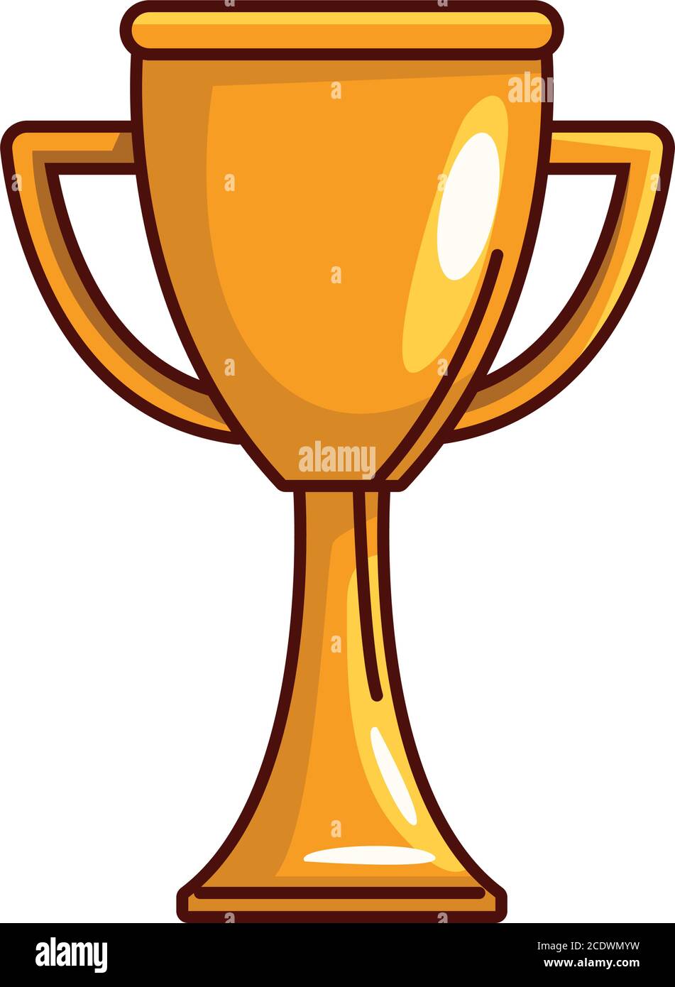 Trophy icon design, Winner first position and competition theme Vector ...