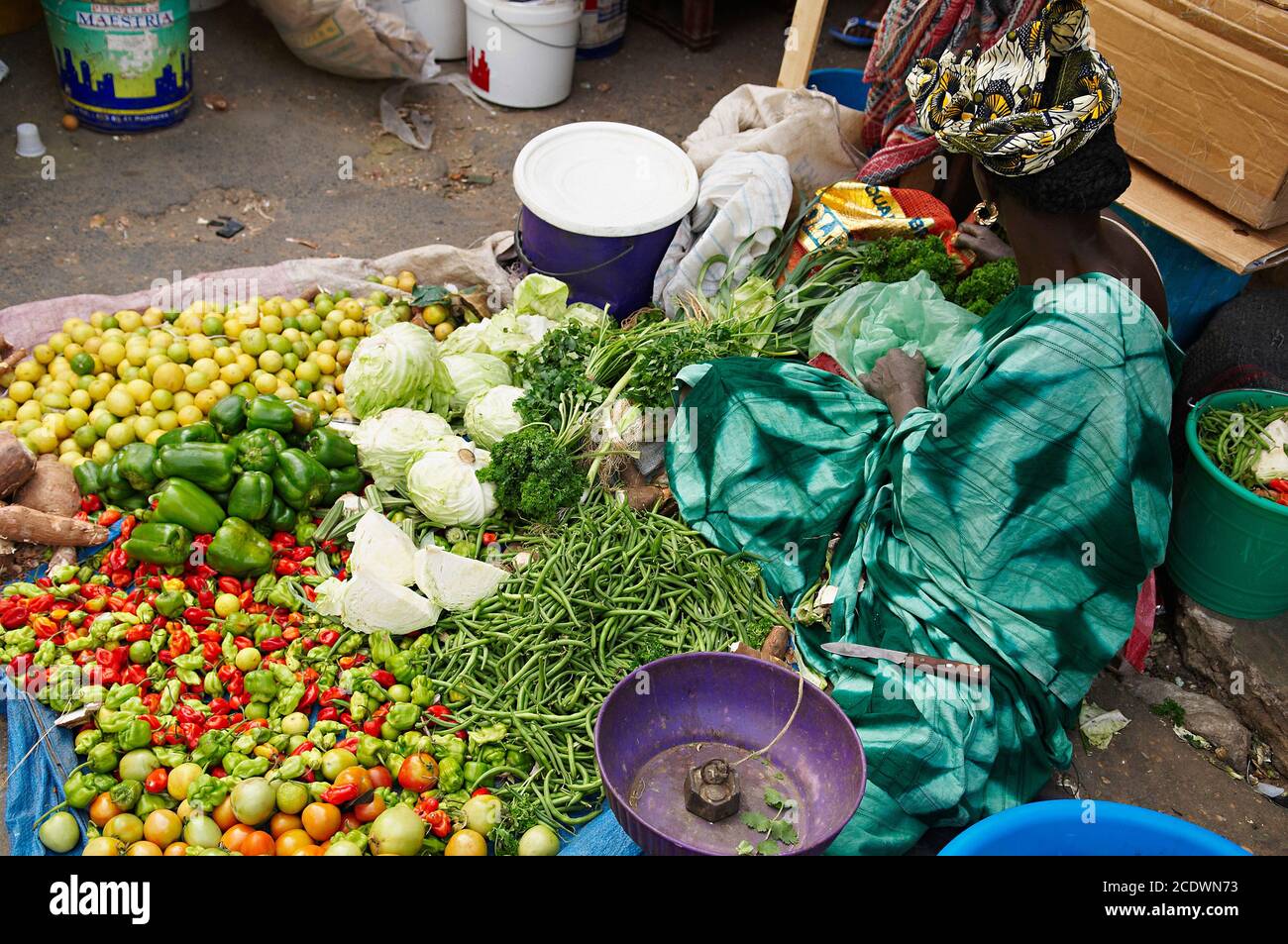 Sandaga market dakar hi-res stock photography and images - Alamy