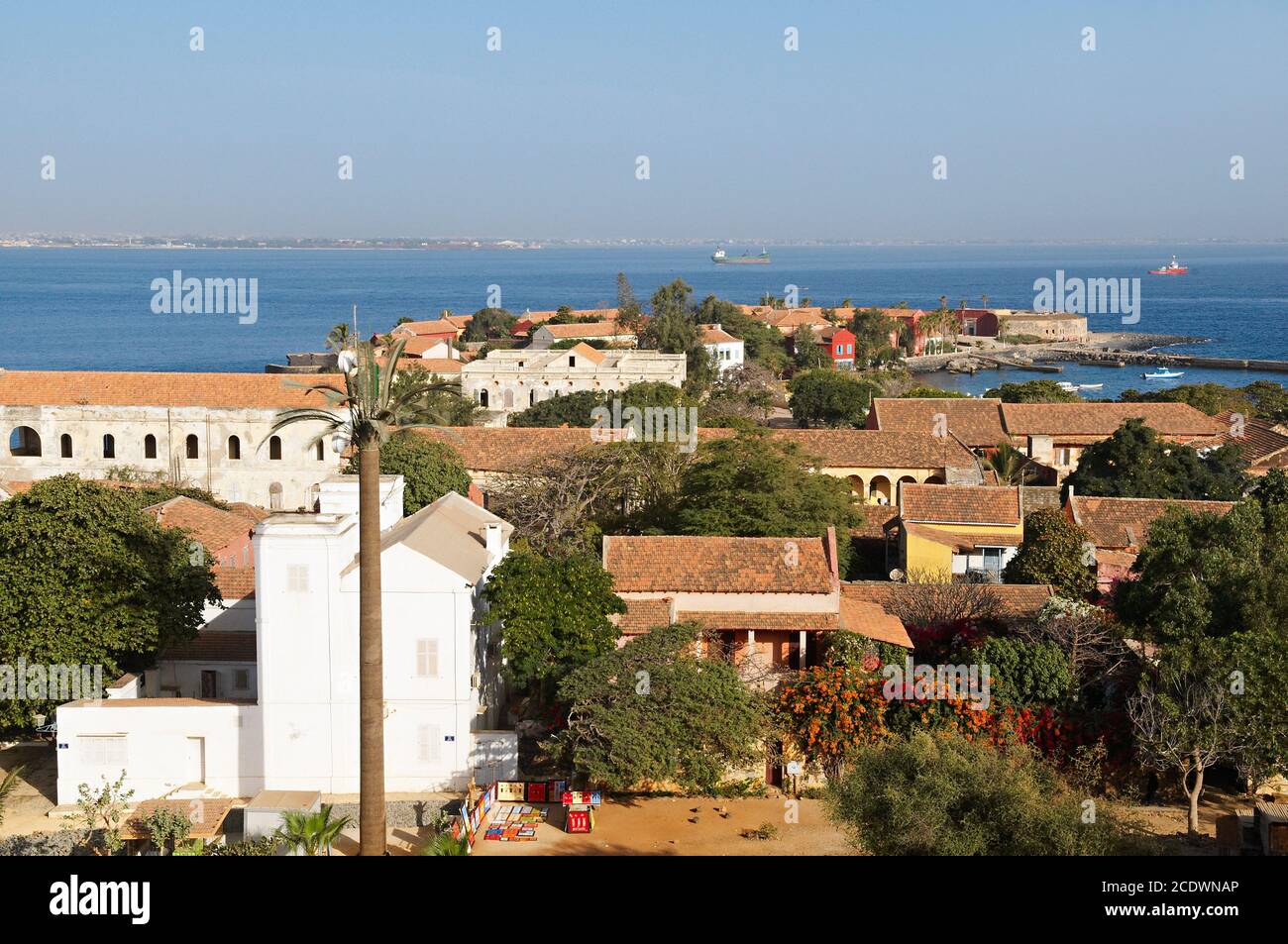Senegal, The island of Goree was a traditional slaving and trading port ...