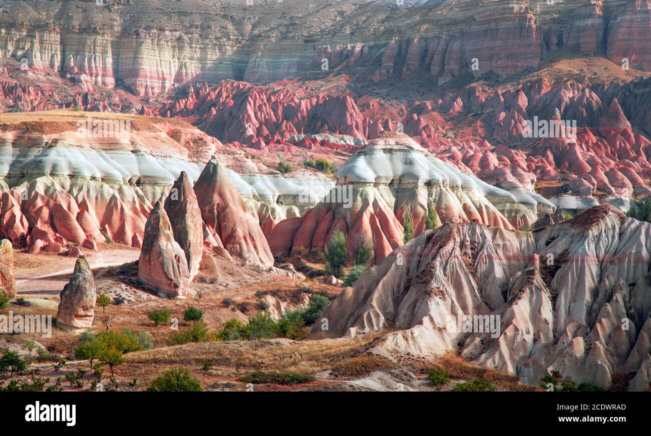 Red valley in Cappadocia Stock Photo - Alamy