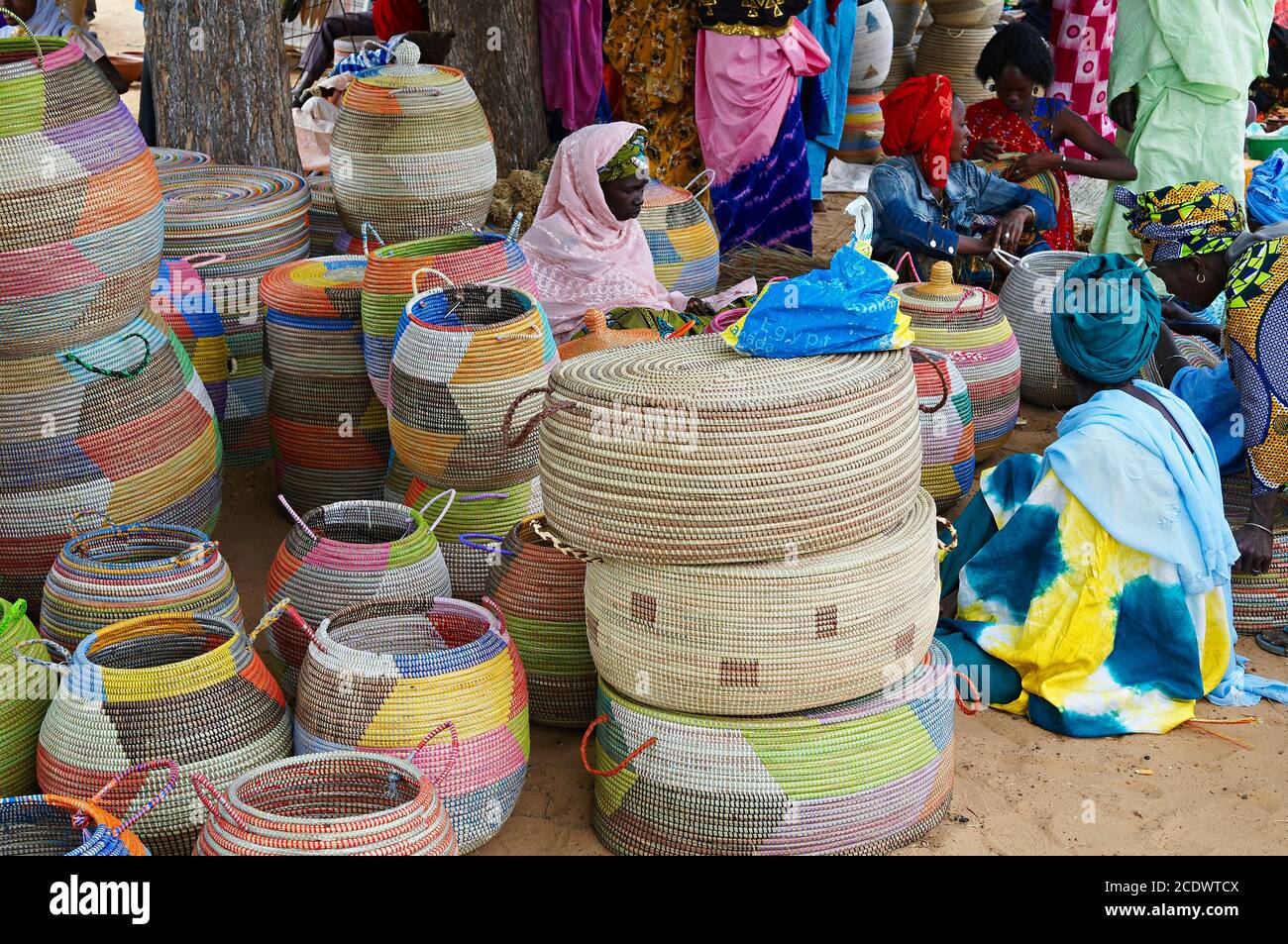Senegal thies basket hi-res stock photography and images - Alamy