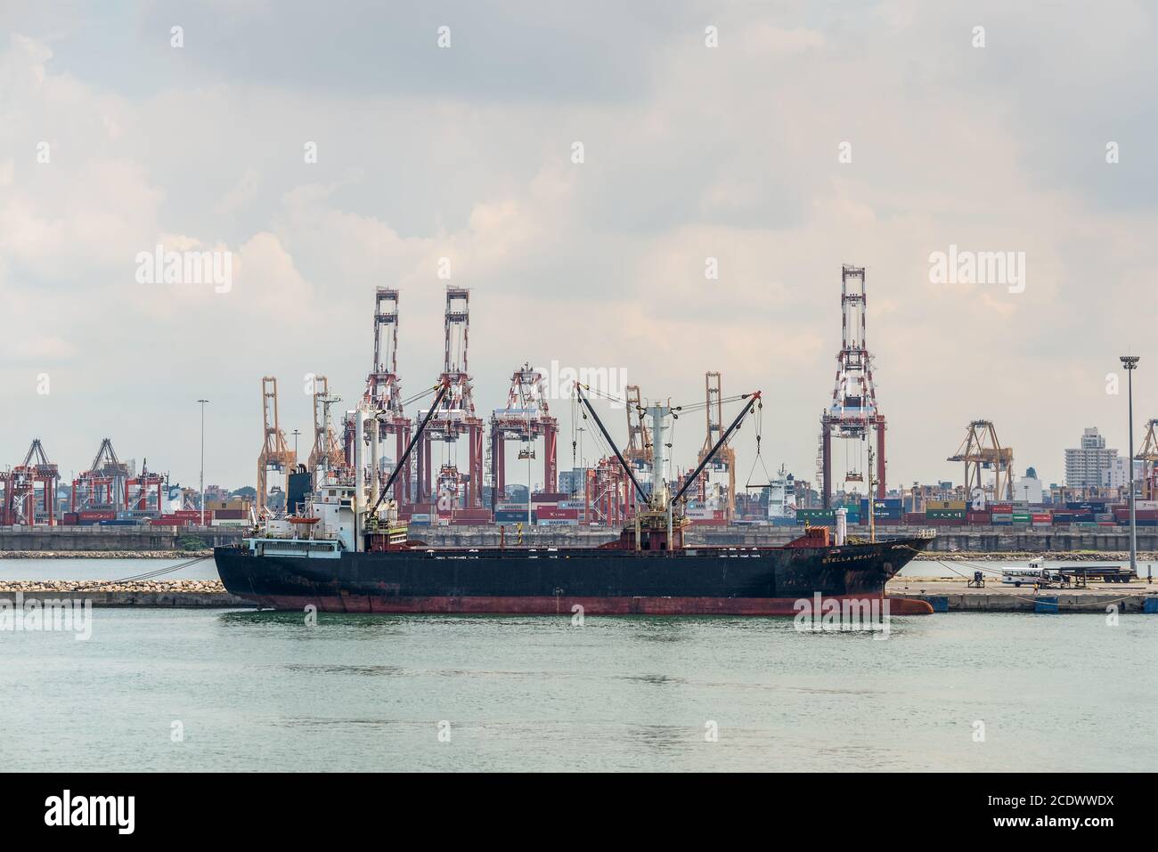 Colombo, Sri Lanka - November 25, 2019: General Cargo Ship Stella ...