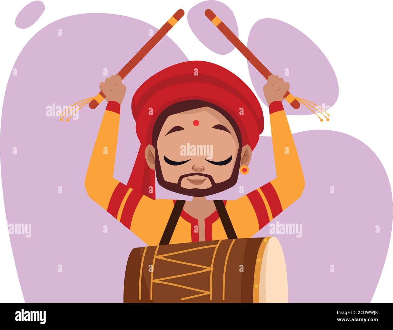 Cartoon Drum High Resolution Stock Photography and Images - Alamy